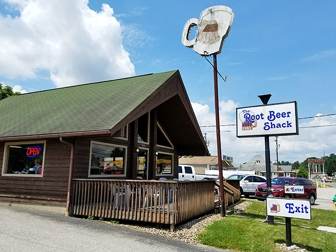 The Root Beer Shack's rustic cabin vibe promises the kind of authentic experience that food influencers are always hunting.