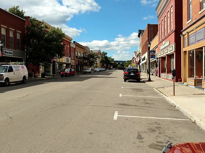 Wellsville's valley setting creates a cozy atmosphere where hills embrace the town and affordable housing embraces your budget.