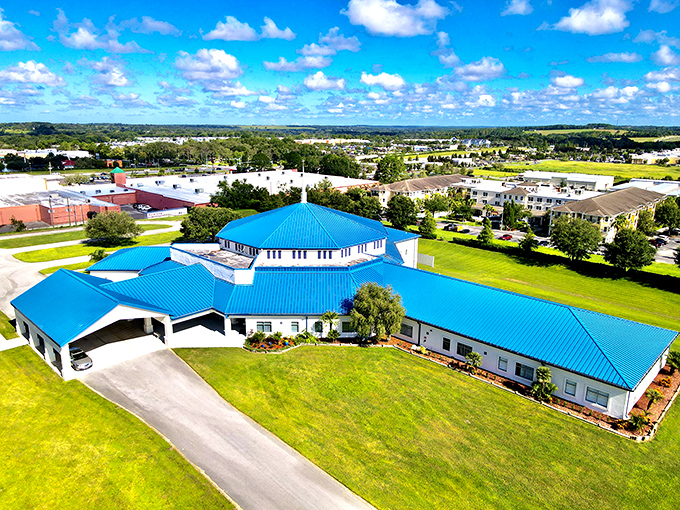 Rolling hills surprise visitors in this central Florida town that defies the state's reputation.