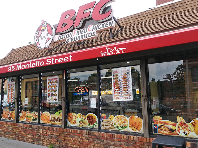 That smiling chicken logo isn't just cute &ndash; it's a promise of happiness served crispy.