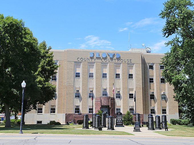 The Ida County Courthouse stands as a testament to small-town pride, where your tax dollars actually seem to accomplish something visible.