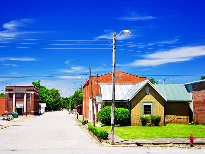 Wide streets and friendly storefronts welcome newcomers to this northeast Arkansas gem where affordability meets genuine community spirit.