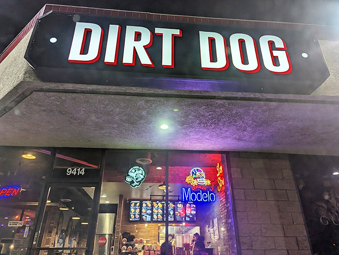 Contemporary cool meets street food soul where traditional hot dogs get wildly creative makeovers.