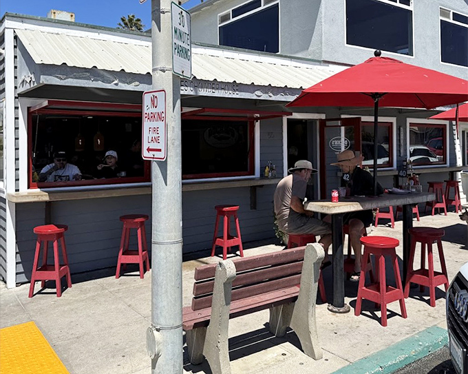 Duckie's simple storefront hides one of the Central Coast's most delicious secrets &ndash; chowder worth driving miles for.
