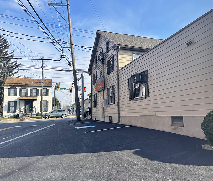 This classic downtown scene proves that some places refuse to let progress ruin their timeless, welcoming charm.