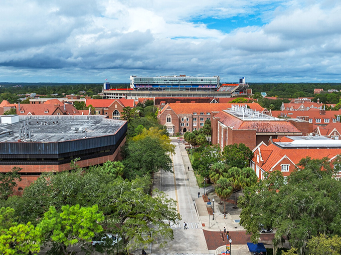 University of Florida's campus brings cultural richness to Gainesville – brain food that doesn't consume your retirement budget.