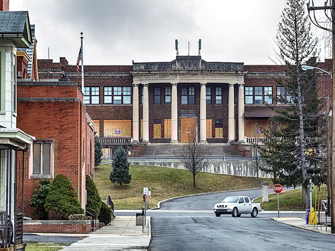 This view of Keyser showcases affordable small-town living at its finest.