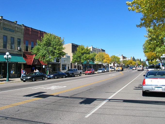 The tree-lined downtown stretches invitingly ahead, promising discoveries that only come from taking the time to explore.