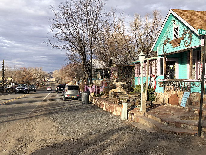 The quirky shops of Madrid line the main street like a string of mismatched beads &ndash; each one more colorful and unexpected than the last.