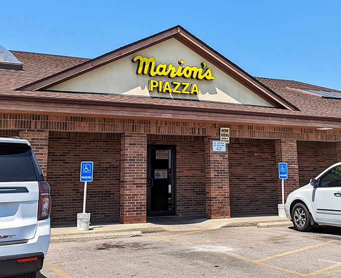 Classic restaurant architecture houses pizza recipes that have stood the test of time beautifully.