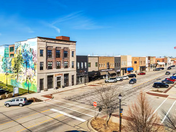 Downtown Mattoon showcases its small-town appeal with historic buildings and wide streets &ndash; a place where your dollar stretches further.