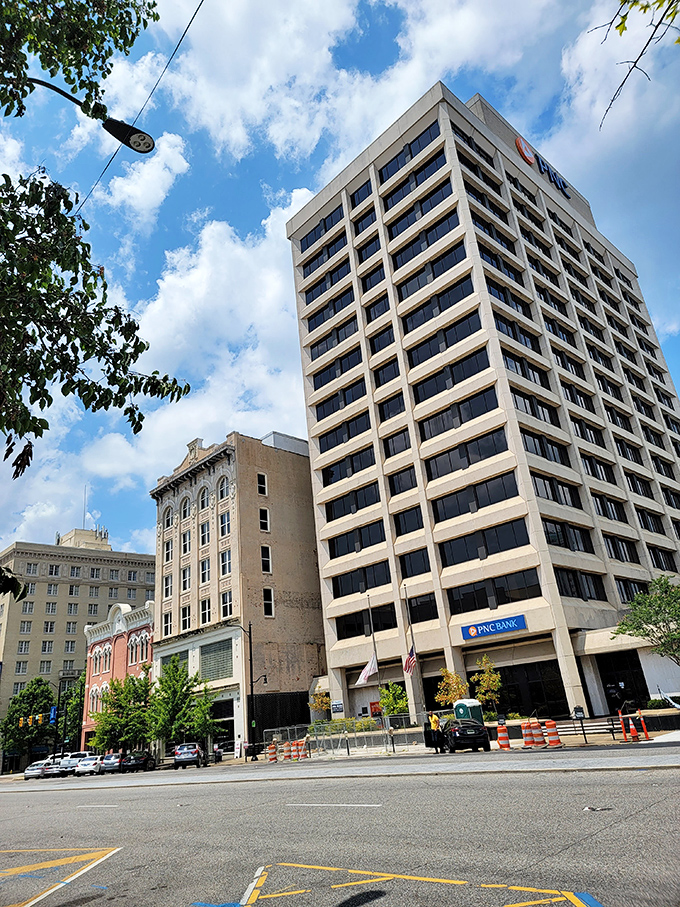 Montgomery's skyline reaches for the clouds while its prices stay firmly grounded in reality.