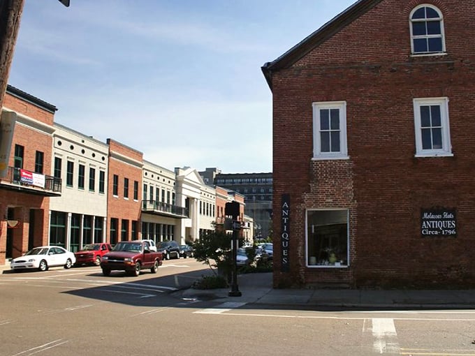 Brick buildings and classic storefronts give Natchez its timeless appeal. The budget-friendly prices inside these buildings are another delightful throwback.