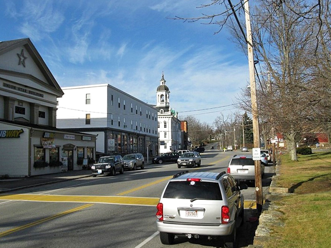 Small-town charm flows through North Brookfield's streets like a gentle stream of affordability in Massachusetts' housing ocean.