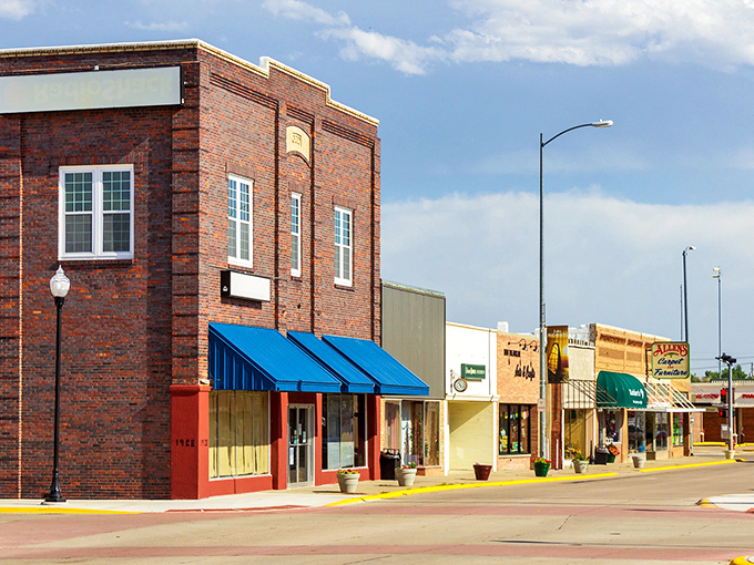 These historic buildings house contemporary businesses that keep prices reasonable for real people with budgets.