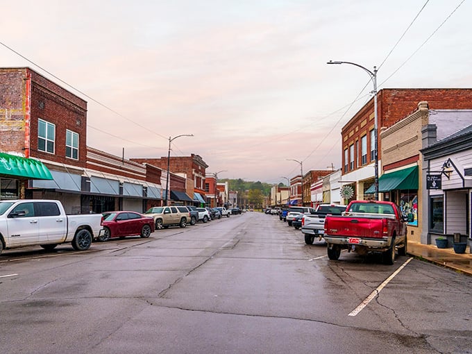 This peaceful main street embodies everything wonderful about small-town life where everyone knows your name.
