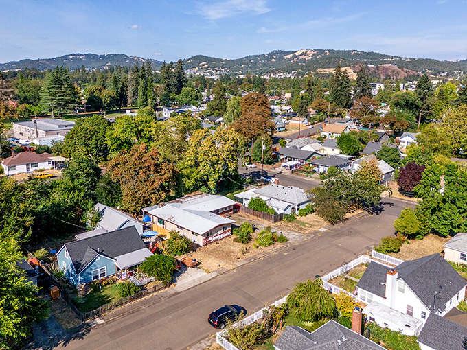 Tree-lined neighborhoods and mountain views &ndash; Roseburg offers small-town living with natural beauty at every turn.