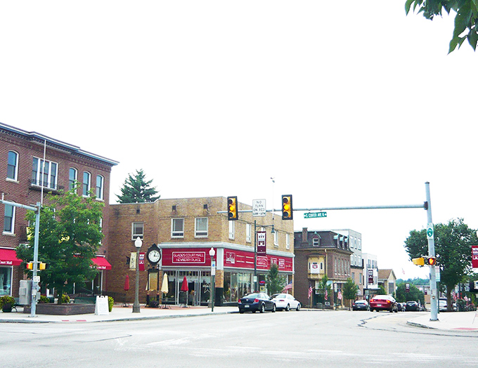 Classic storefronts create the perfect setting for retirement living that actually fits budgets.