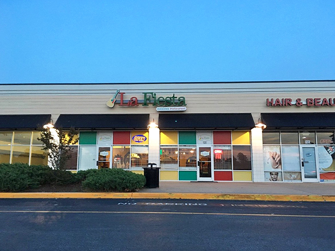 This restaurant has the most colorful and welcoming entrance that will make you want to eat before you explore the town.