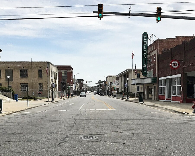 Downtown Tarboro offers a classic Southern feel, where vintage storefronts and the old Colonial Theatre make Main Street unforgettable.