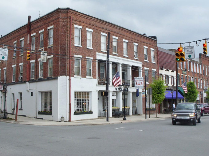 That classic main street architecture proves some things never go out of style, thank goodness for that.