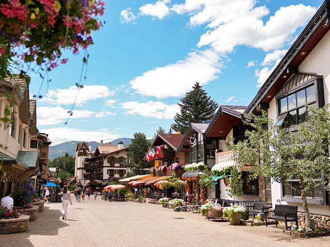 This mountain resort town combines luxury amenities with natural beauty in one perfectly planned alpine setting.