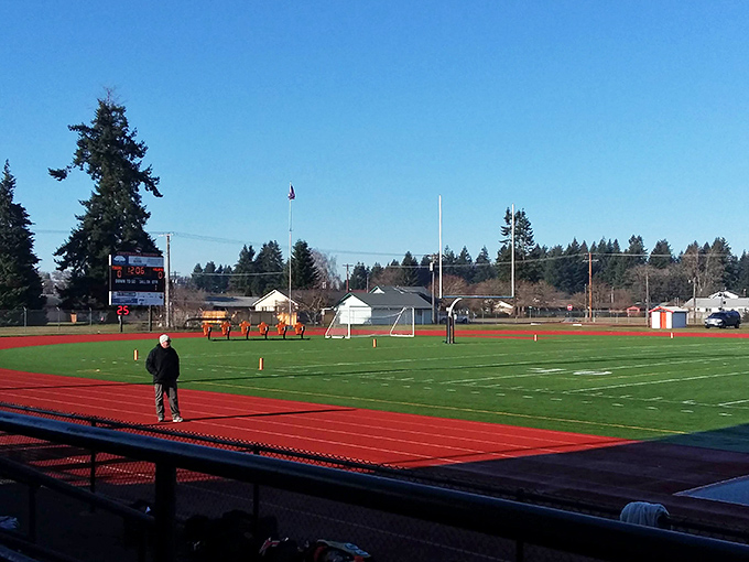Centralia's high school football field stands ready for Friday night lights, when the entire town gathers to cheer on teenagers who momentarily carry the community's collective hopes.