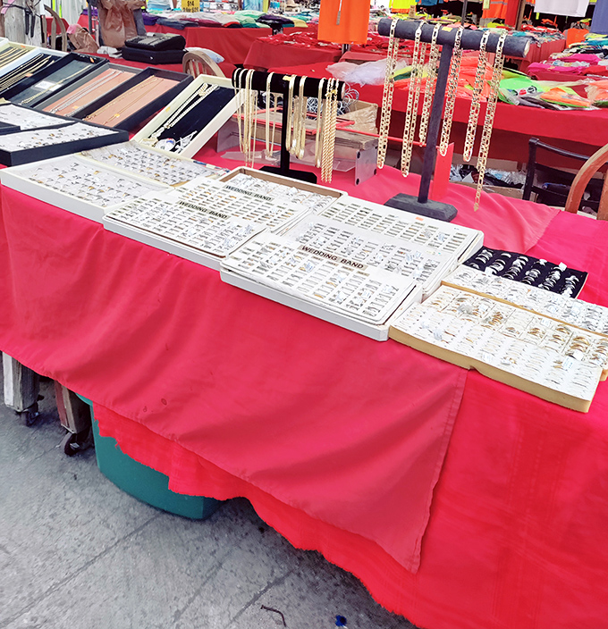 Jewelry that won't break the bank but will definitely break the ice. "Nice necklace!" conversations start here.