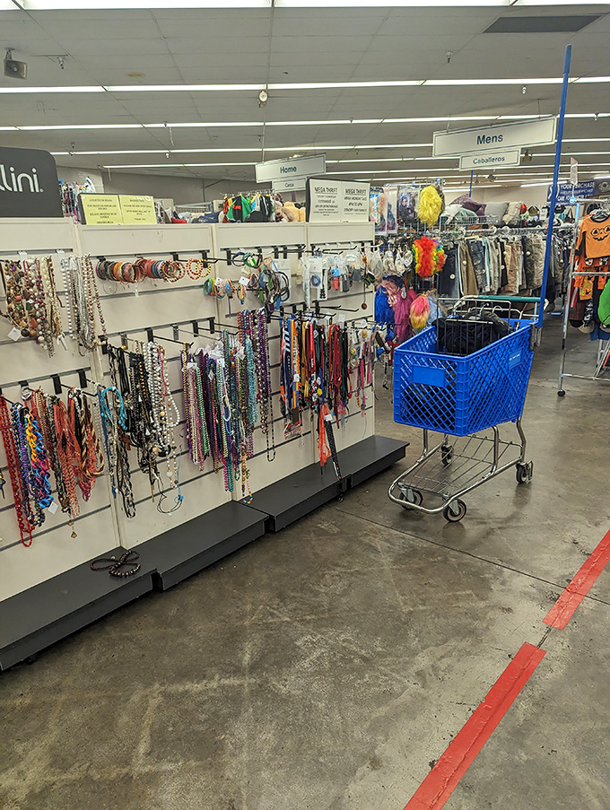 Jewelry and accessories &ndash; the magpie's paradise where treasure hunters spend hours searching for that one genuine silver piece among the costume glitter.