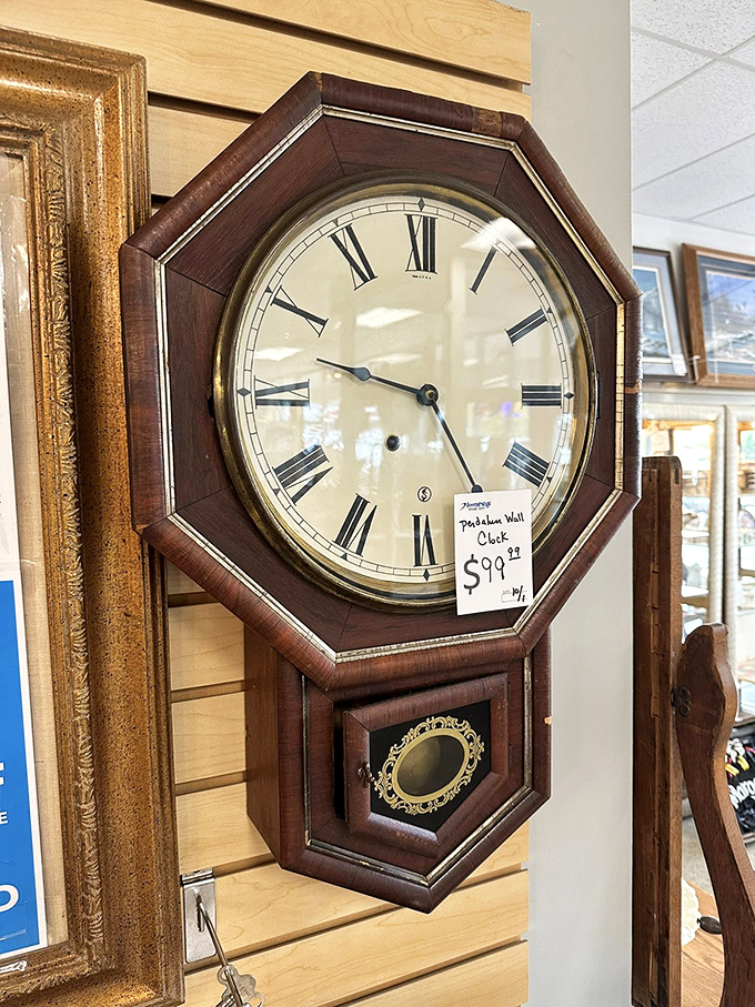 This stately pendulum clock doesn't just tell time&mdash;it tells stories of dinners, gatherings, and "you're late again" from decades past.