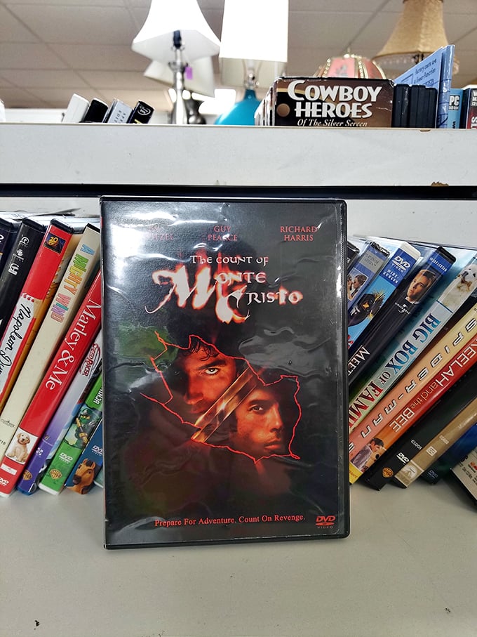 Movie night treasure hunt! Nothing beats the thrill of finding that DVD you've been meaning to watch for the last decade.