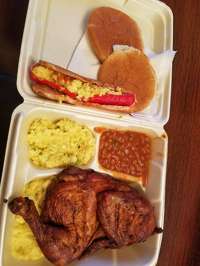 Smoked chicken that makes you wonder if birds dream of being this delicious when they grow up.