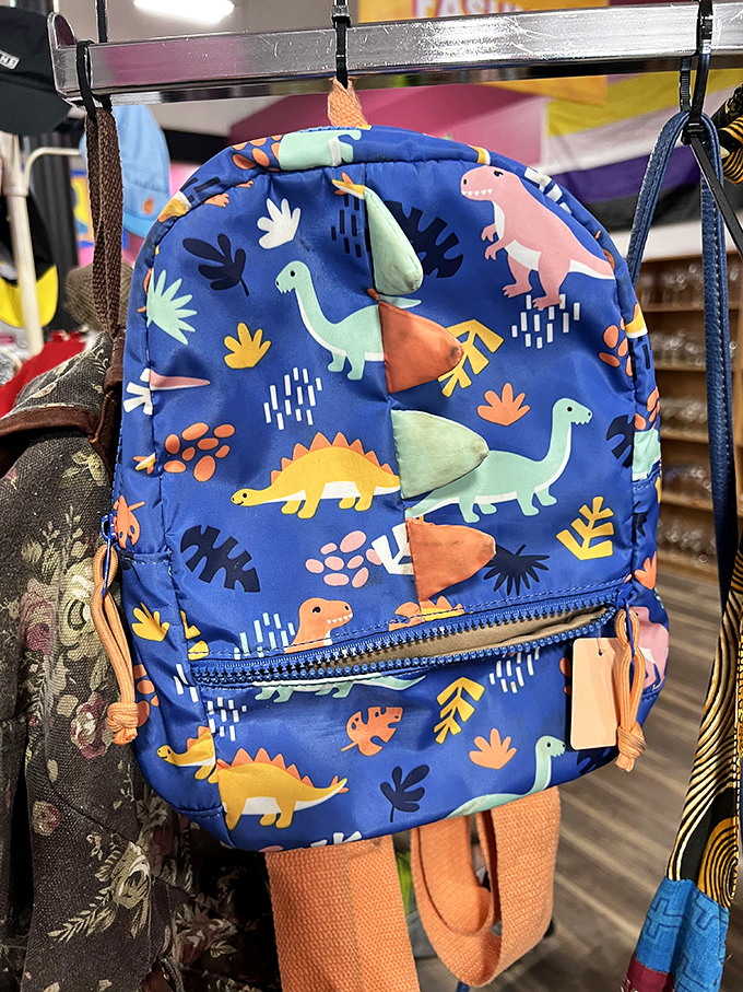 This dinosaur backpack proves that prehistoric style never really goes extinct&mdash;especially when it's this adorably practical.