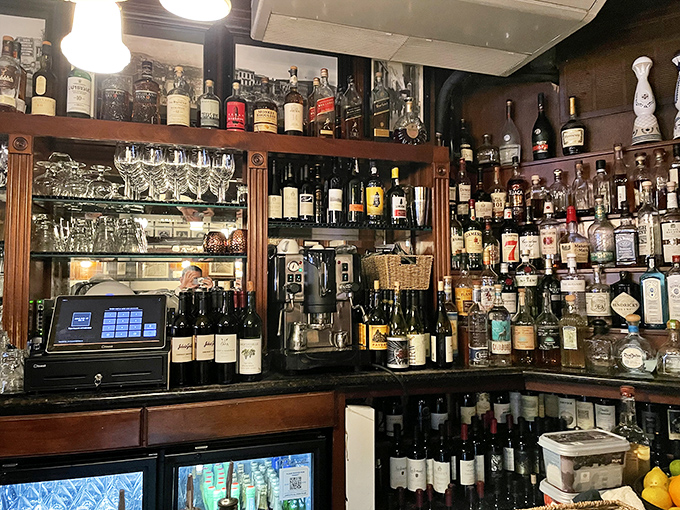 A bar stocked like a liquid museum &ndash; where every bottle tells a story and the bartenders know all the best chapters.