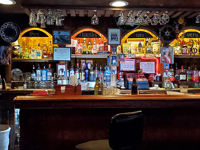 This isn't just a bar&mdash;it's a liquid library where cocktails are crafted with the same care as the kitchen gives to its steaks.