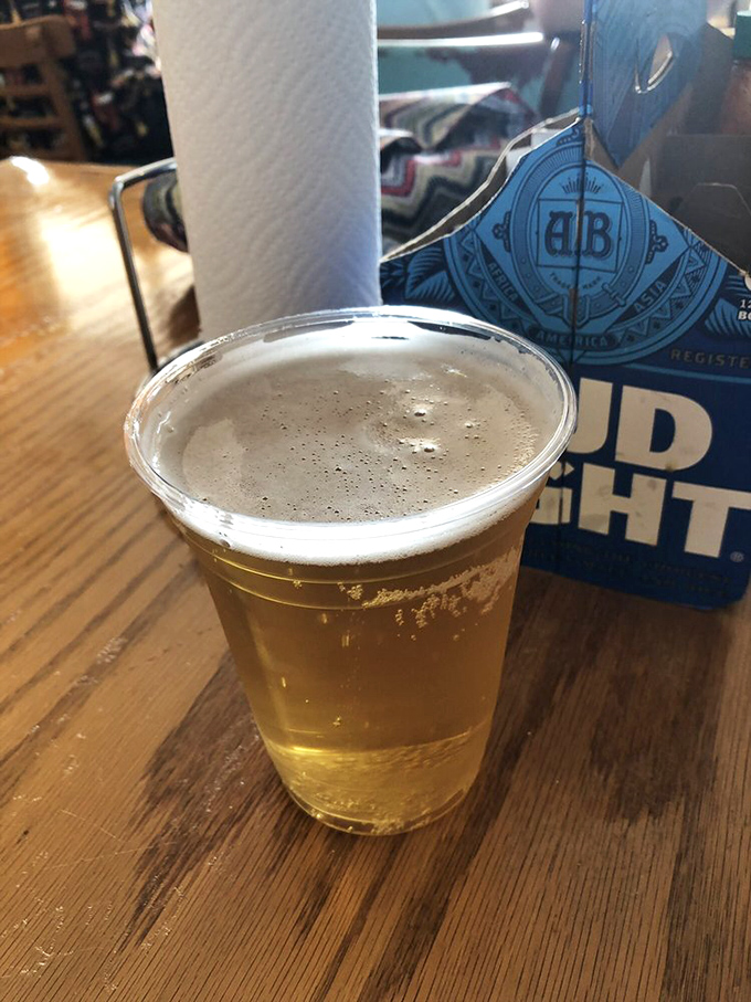 A cold beer with a perfect head of foam&mdash;because sometimes the best accompaniment to fresh seafood is something equally uncomplicated and refreshing.