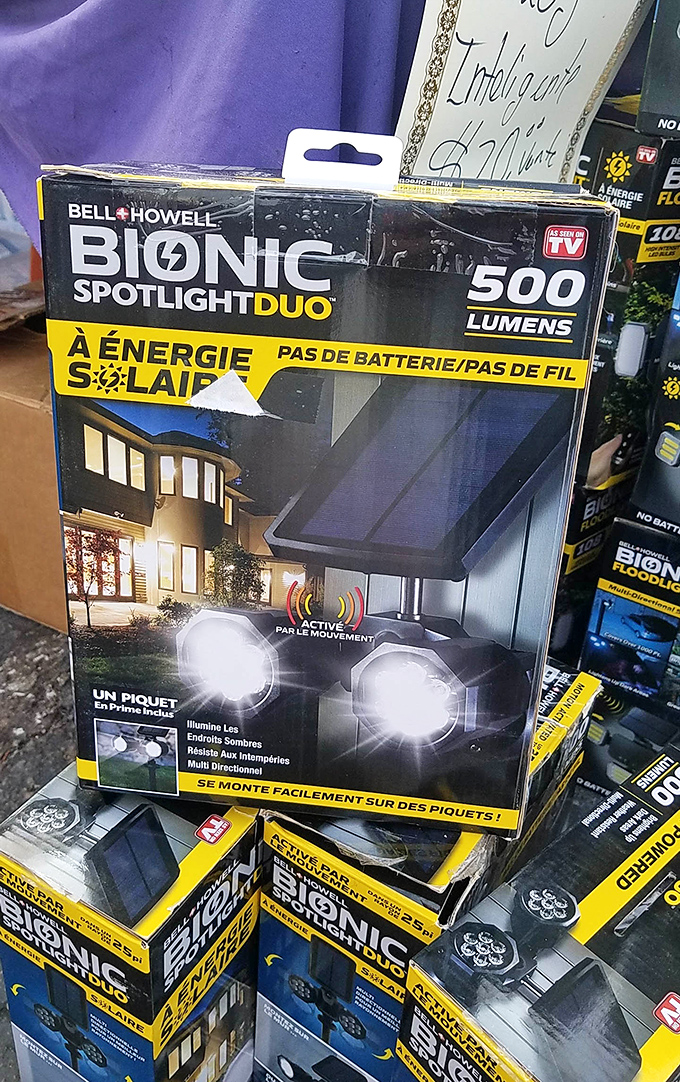 Still in the box and ready for a new home! As-seen-on-TV items appear regularly, often at fractions of their infomercial asking prices.