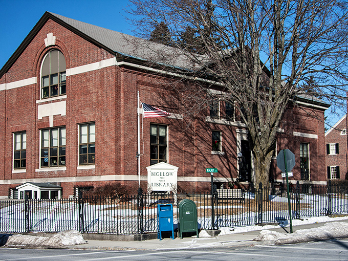 Bigelow Free Public Library&mdash;where architecture and literature have been in a happy marriage for generations.