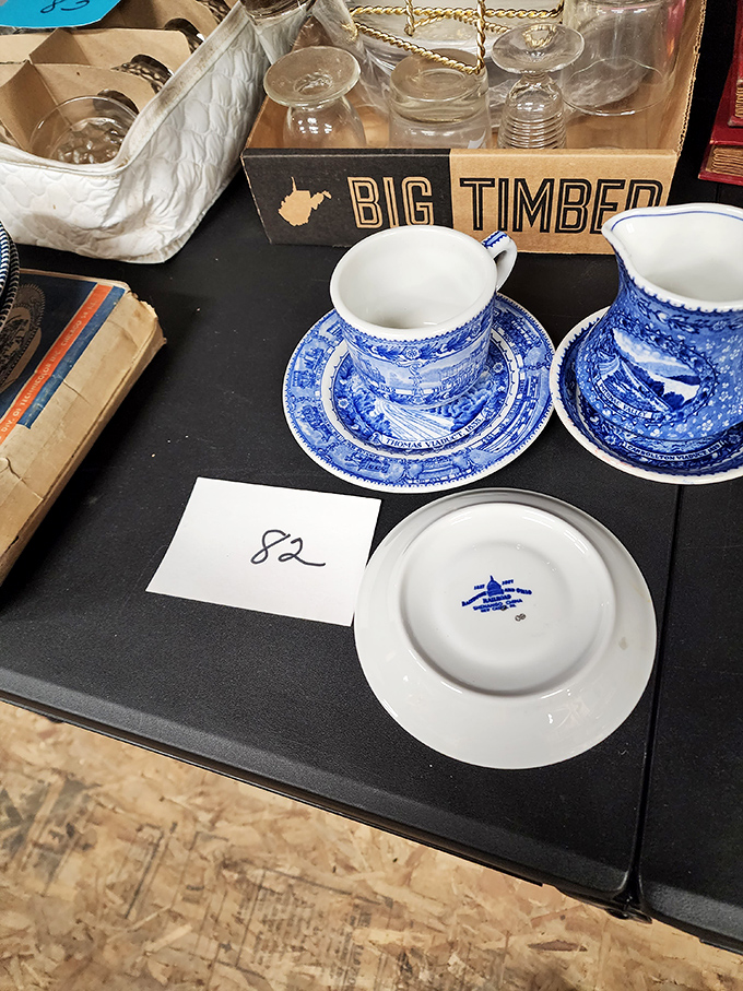 These blue willow teacups have poured countless conversations. At $82, they're ready to host your gossip sessions for another century.