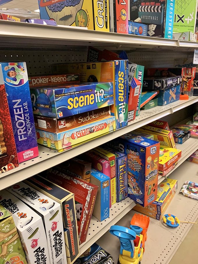 Board game bonanza! Scene It, Poker-Keeno, and Frozen Science Lab await family game nights where at least three pieces will mysteriously vanish.