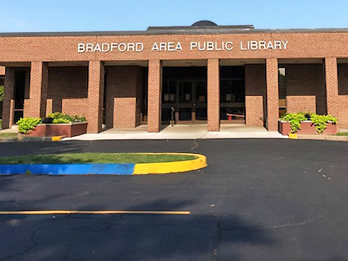 Bradford Area Public Library stands ready to offer endless entertainment, knowledge, and air conditioning&mdash;all completely free to anyone who walks through.