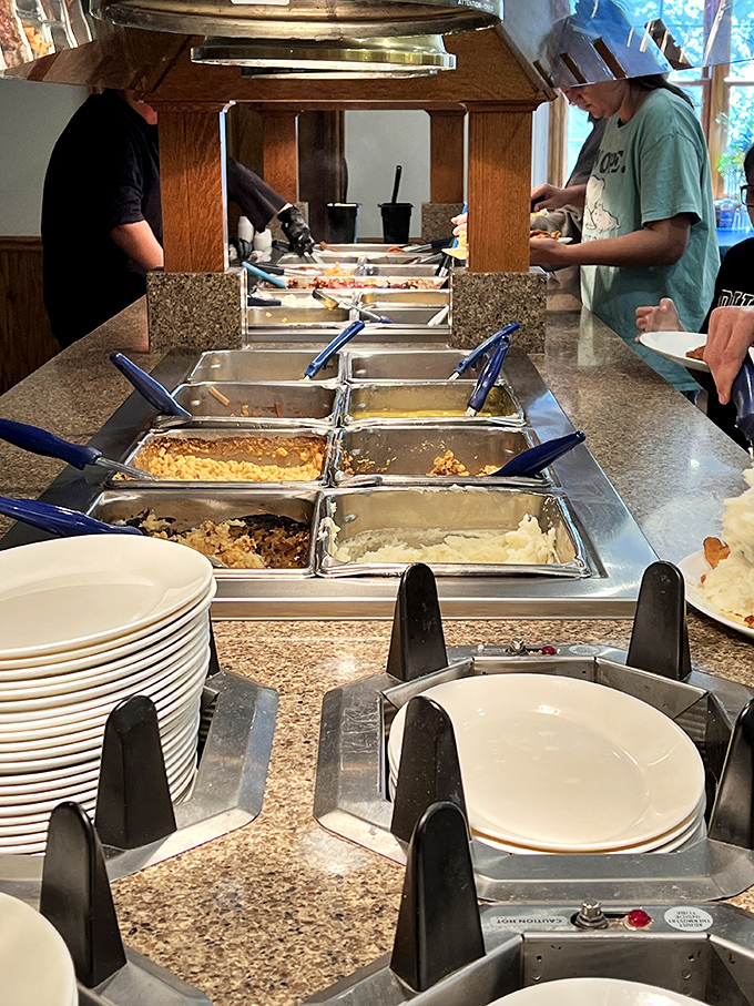The buffet line at Blue Gate isn't just a meal &ndash; it's a choose-your-own-adventure story where every ending is delicious.