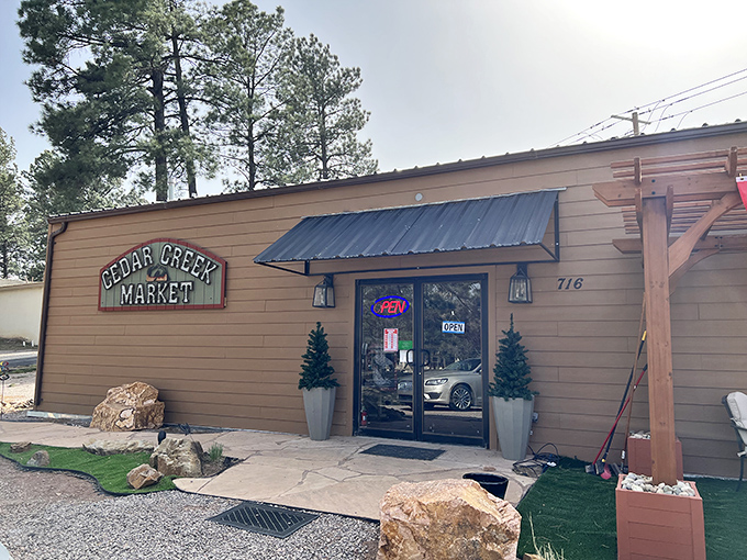 Not your average convenience store. Cedar Creek Market promises the essentials with that "we also sell homemade fudge" kind of vibe.