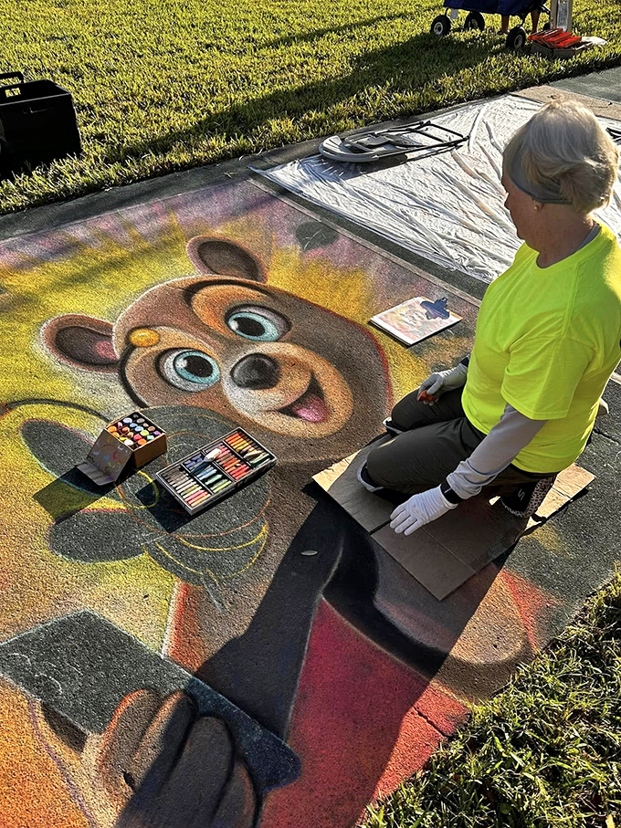 The Chalk Walk Festival transforms sidewalks into canvases, proving Bartow's cultural scene isn't just for snowbirds seeking refuge from winter.