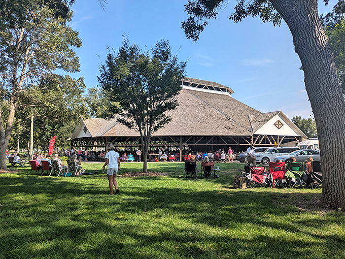 Chautauqua Park's pavilion hosts community gatherings where neighbors become friends and potlucks become feasts&mdash;small-town living at its finest.