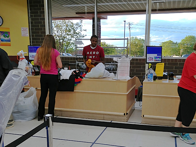 At checkout, treasures transform from store inventory to personal possessions, each bag filled with stories waiting to be continued.