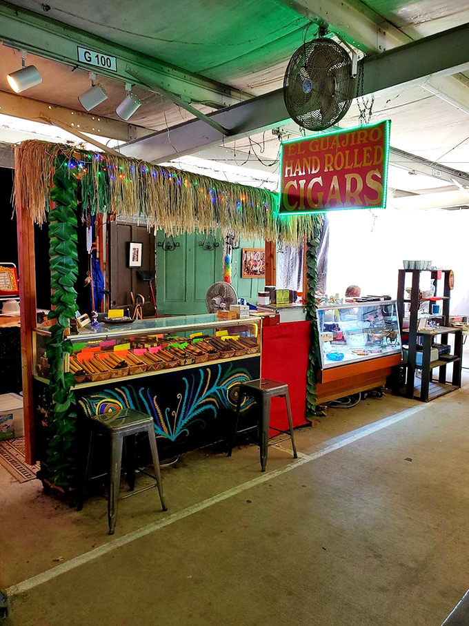 Hand-rolled cigars await connoisseurs who understand that some pleasures are meant to be savored slowly, like a Florida sunset.