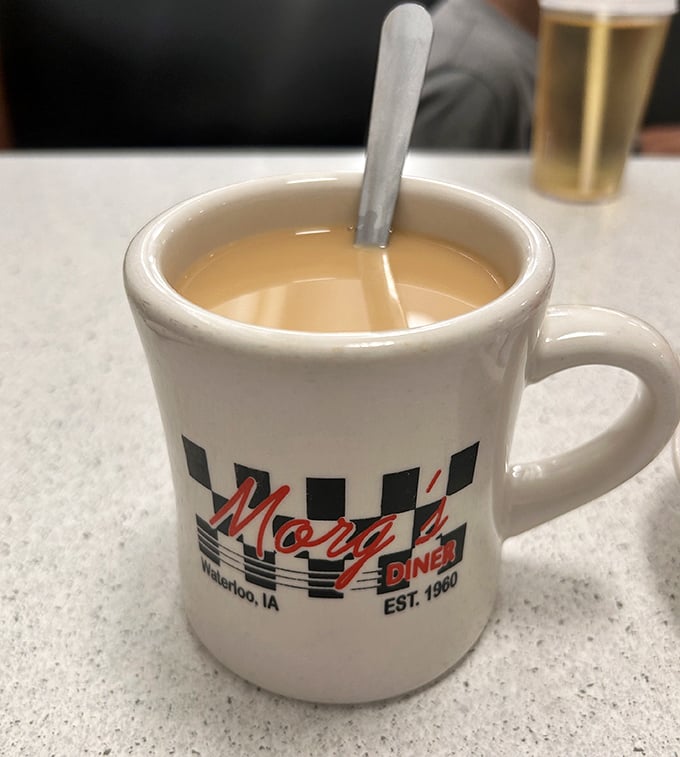 The coffee at Morg's comes in mugs sturdy enough to withstand the apocalypse &ndash; because good diner coffee demands proper respect.