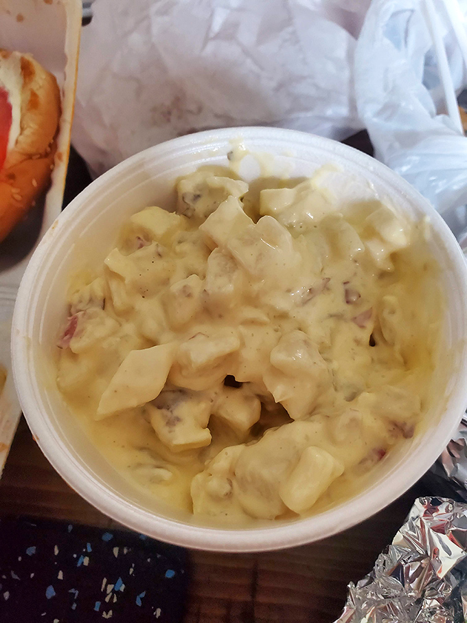 Homestyle potato salad that would make your grandmother simultaneously proud and jealous. Simple, creamy, and perfectly seasoned.