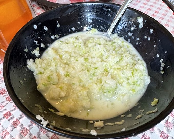 Coleslaw so fresh it practically introduces itself. This isn't some afterthought side &ndash; it's the supporting character your meal deserves.